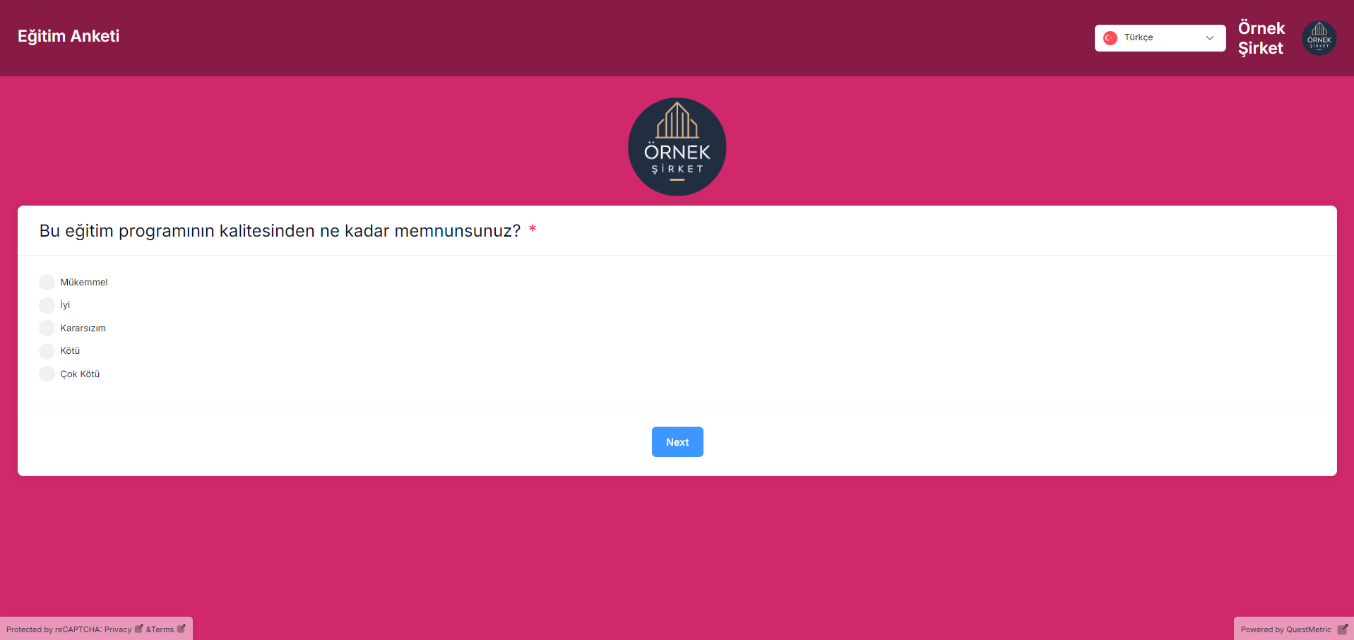 Eğitim Anketi: Sorular, Şablonlar Ve Örnekler - Quest Metric